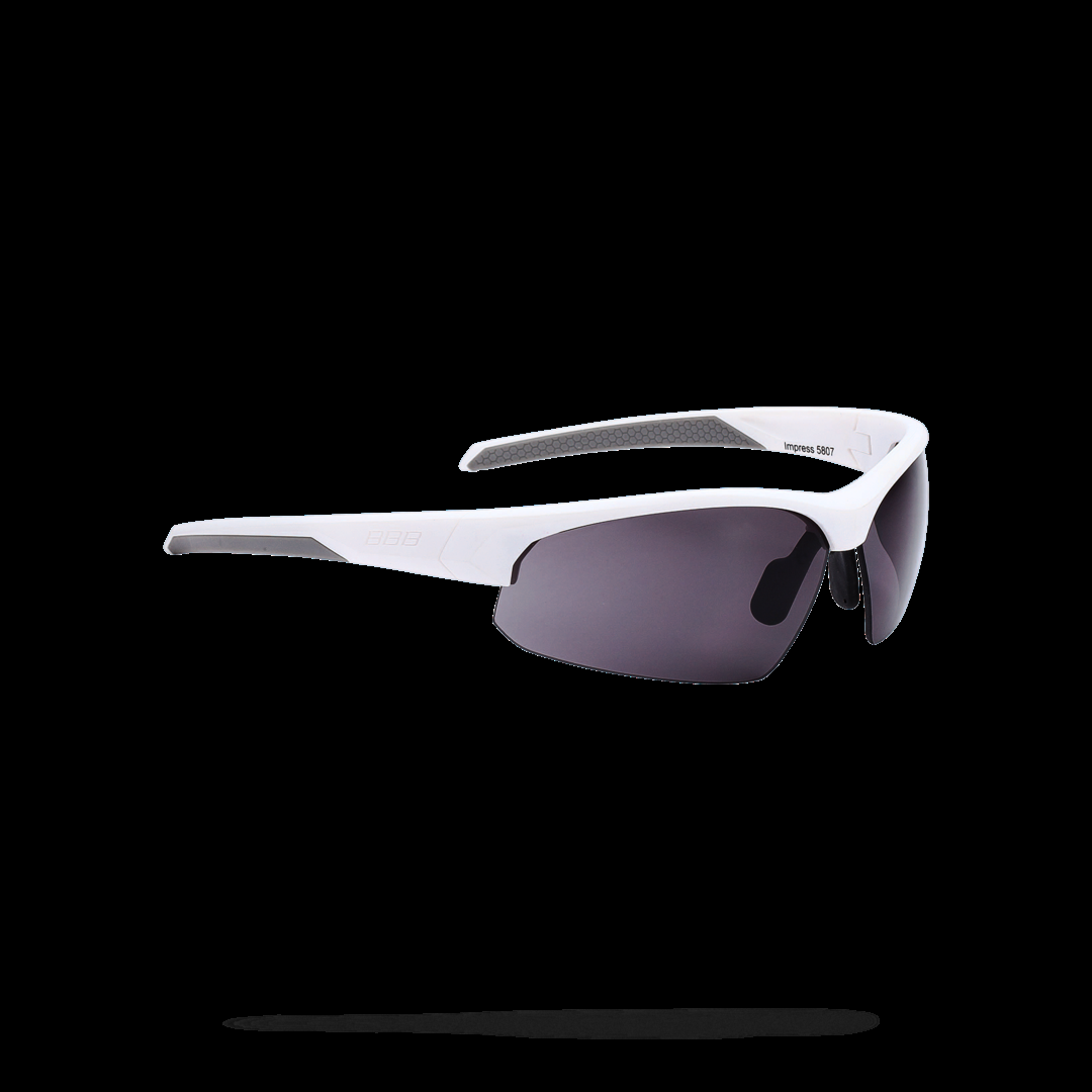 Очки солнцезащитные BBB 2018 Impress PC smoke lenses белый ...